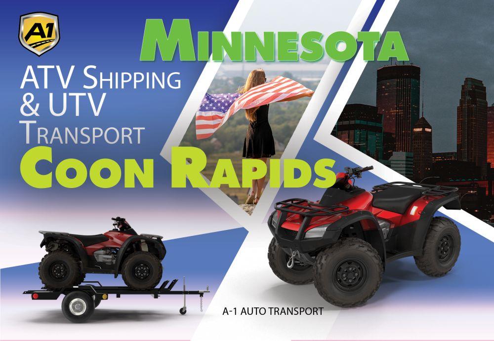 Coon Rapids ATV Shipping & UTV Transport Rates | A1 Auto Transport ...
